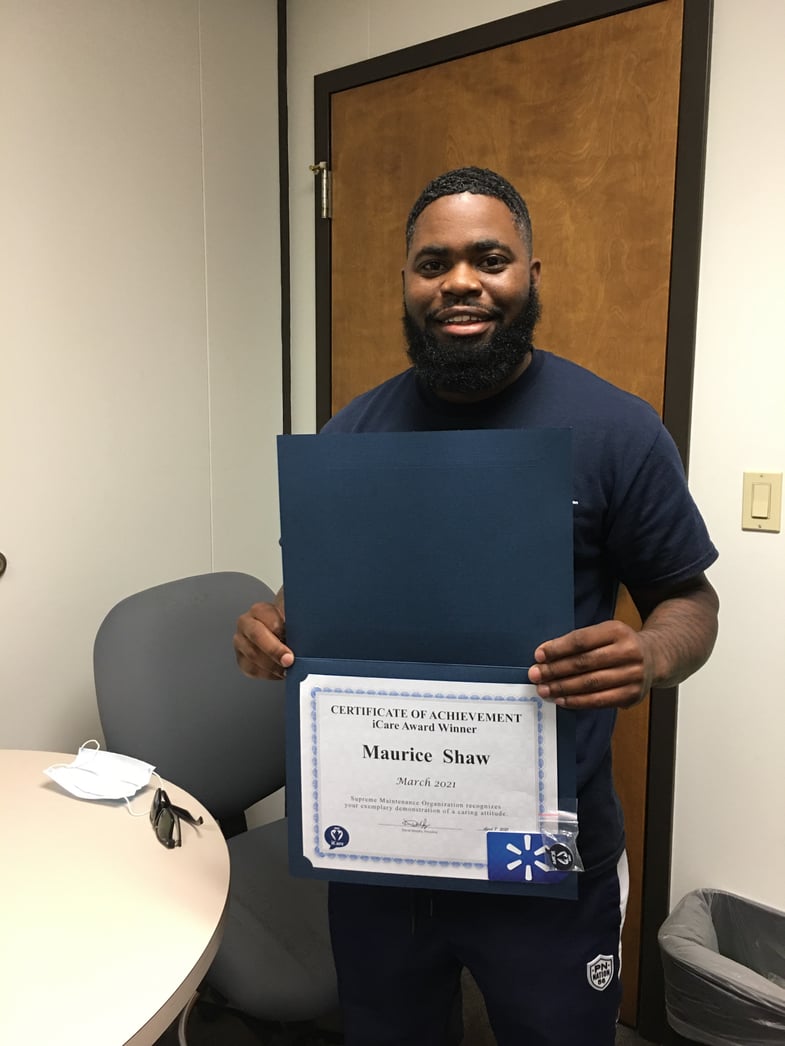 SMO iCare Award Winners March 2021